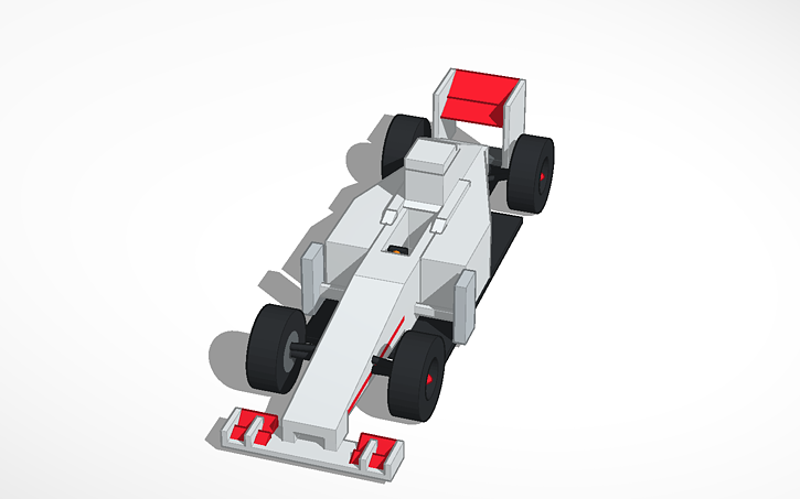 3D design Mclaren Formula 1 - Tinkercad