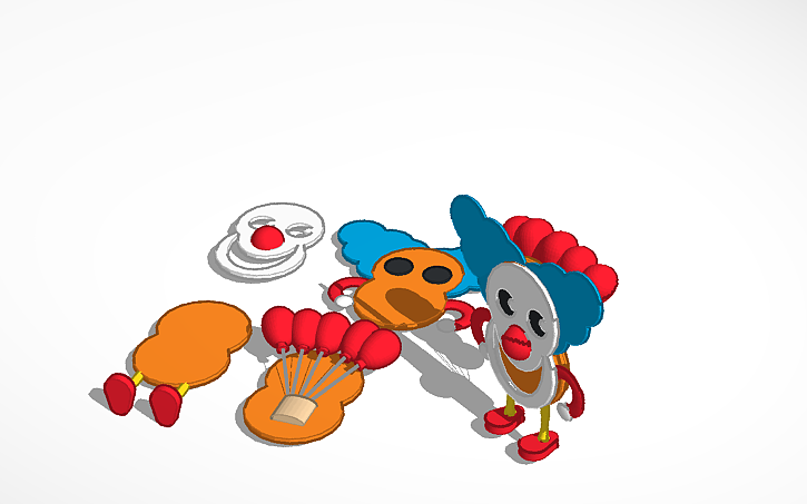 3D design Potato Clown | Tinkercad