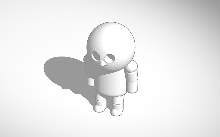 3D design doll | Tinkercad