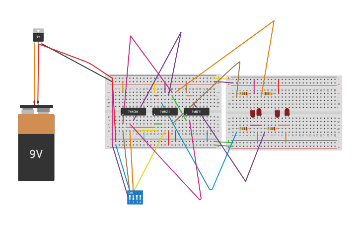 Circuit Design 1 4 De Multiplexer Tinkercad