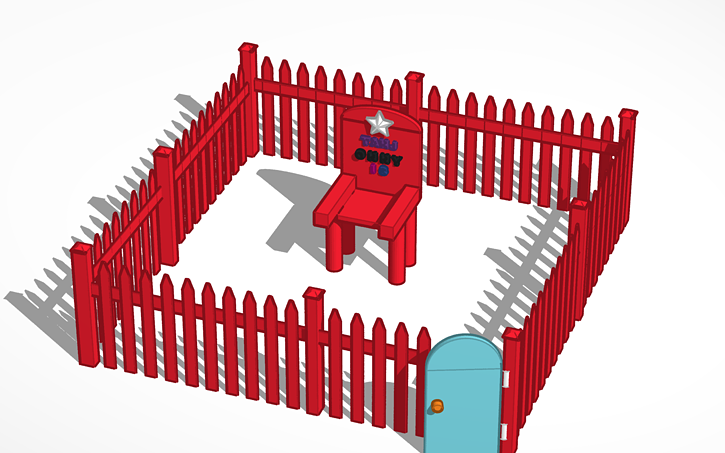 3D design Onny Tahj_ Picket Fence | Tinkercad