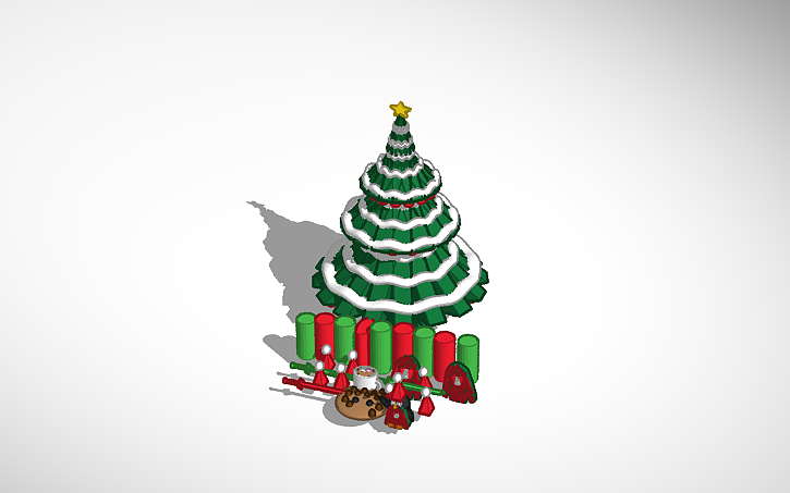 3D design christmas project - Tinkercad