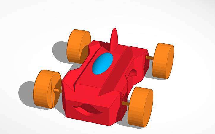 3D design car for 3d printing | Tinkercad