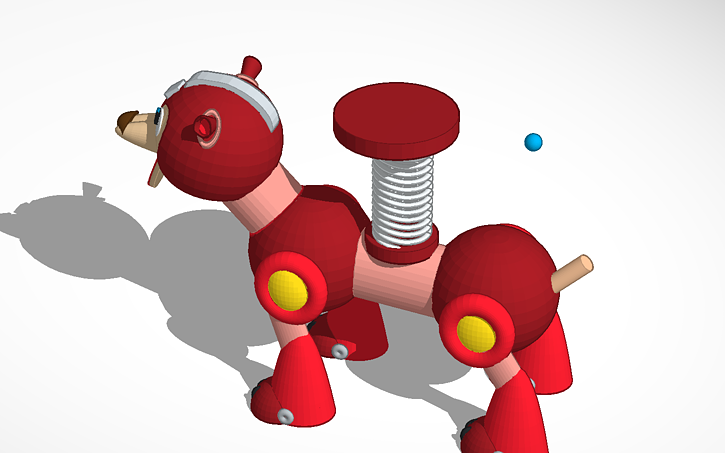 3D design Rush Coil - Tinkercad