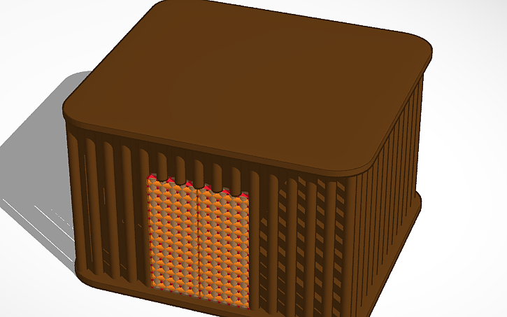 3D design Cage with Highly Secure Door | Tinkercad