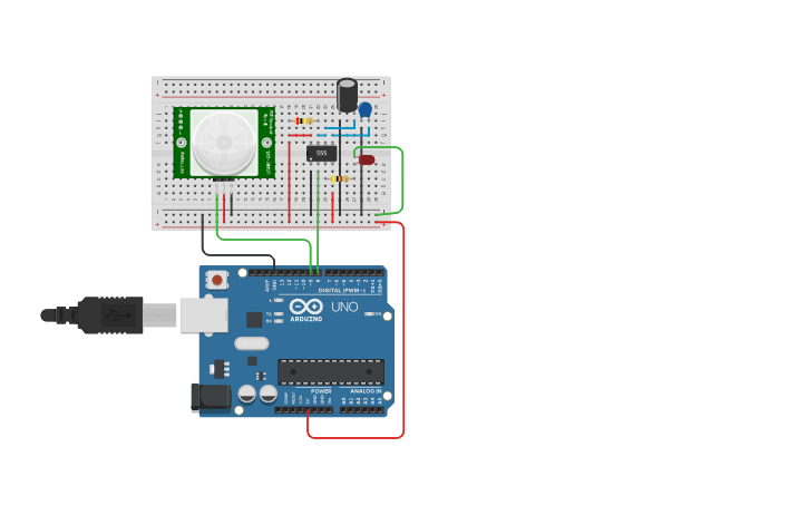 Circuit design Surveillance camera | Tinkercad
