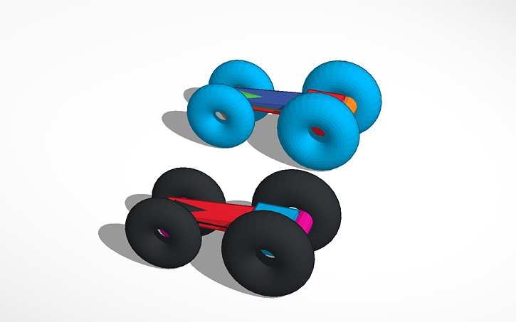 3D design cars - Tinkercad