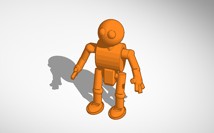 3D design Fred articulated V4 - Tinkercad