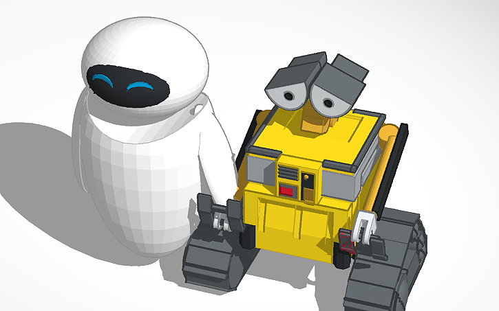 3D design Wall-E | Tinkercad