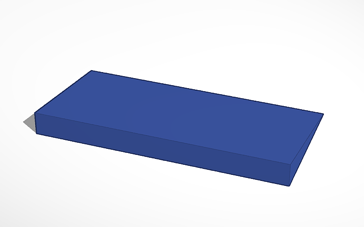 3D design Plastic Razor Blade 0.01mm | Tinkercad