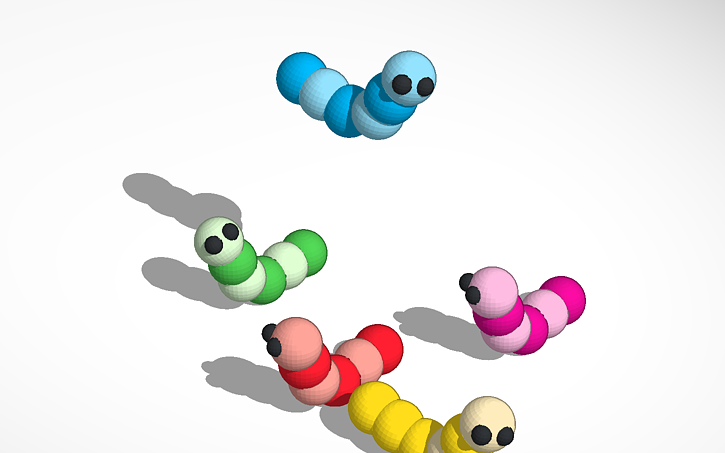 3D design Brooke's bugs - Tinkercad