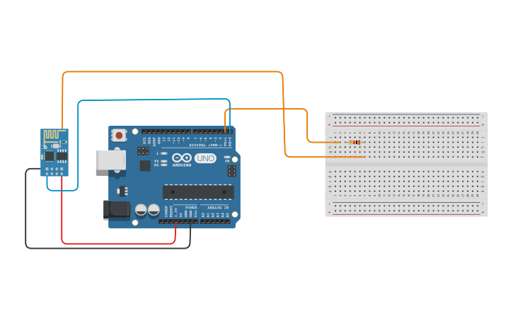 Circuit design Practica WIFI | Tinkercad