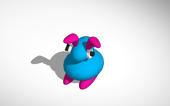 3D design Easter Bunny | Tinkercad