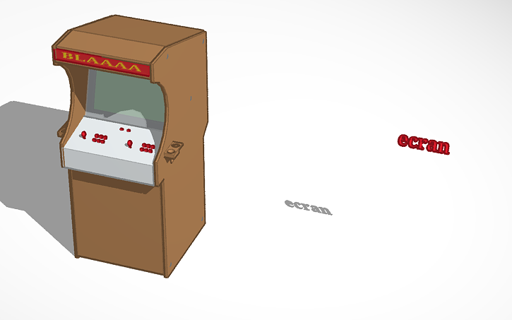 3d Design Arcade Tinkercad