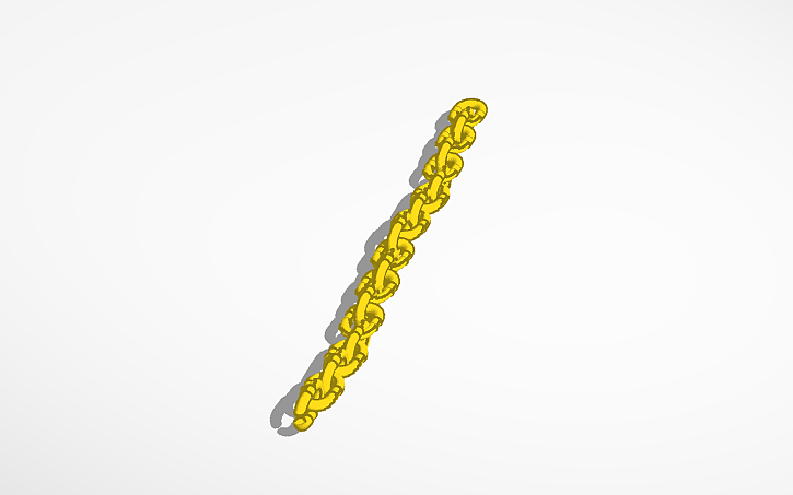 3D design chain - Tinkercad
