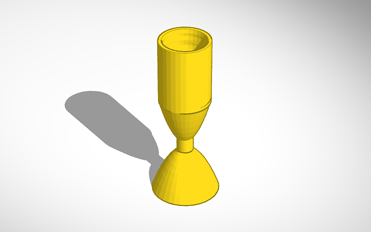 3D design cup - Tinkercad