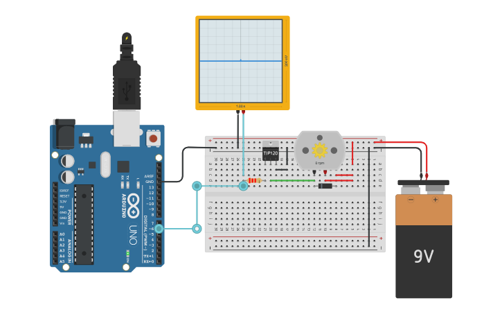 Circuit design tarea 1 - Tinkercad