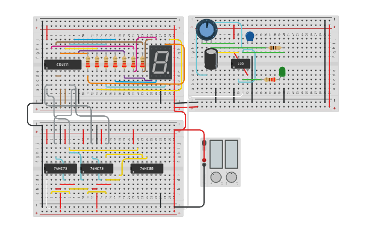 Circuit Design Etapa Tres Mod 10 Completo Tinkercad