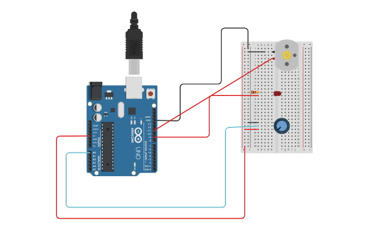Circuit design Copy of feb 7 lab 1 - Tinkercad