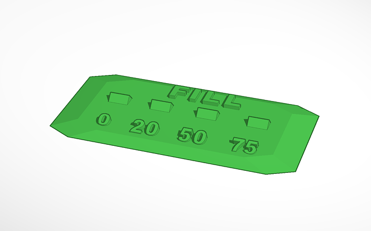 3D design Fill Examples - Tinkercad