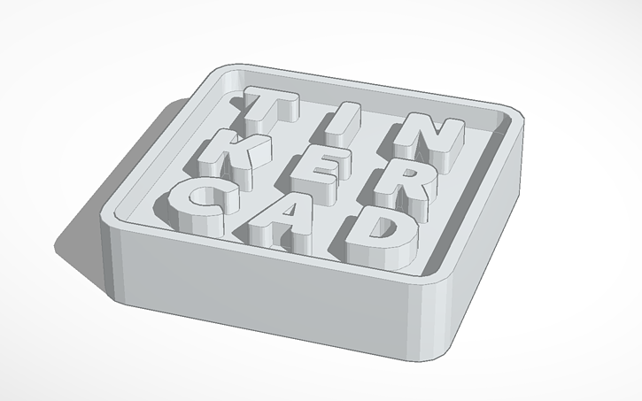 3D design Tinkercad Logo | Tinkercad