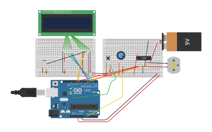 Circuit design Speedometer Mark 1.2 - Tinkercad