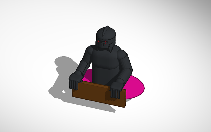 3D design SCP-2536 (The Portal Knight) | Tinkercad