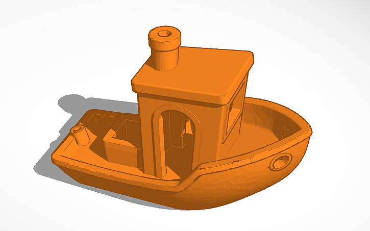 3D design Benchy - Tinkercad