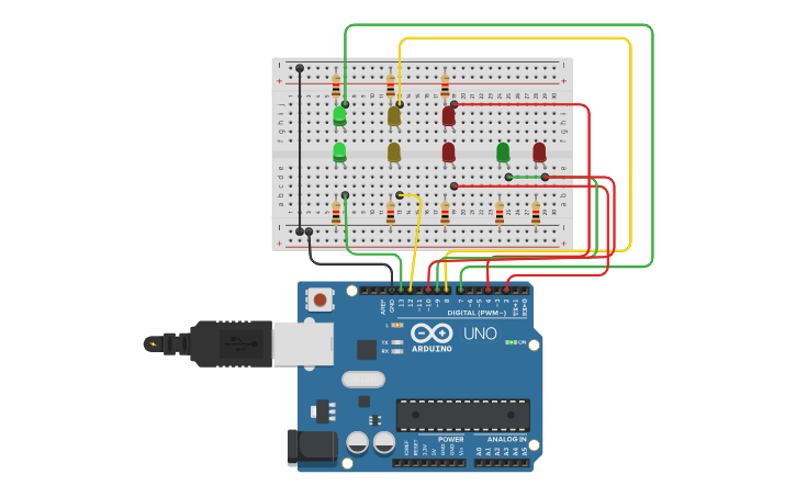 Circuit design PRACTICA N 7 - Tinkercad
