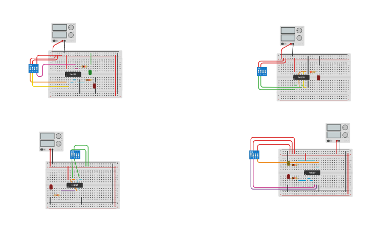 Circuit Design Realisation Of Basic Gates Using Universal Tinkercad