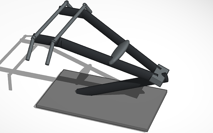 3D design Train Pantograph - Tinkercad