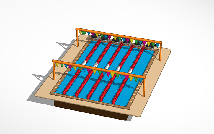 3D design pool - Tinkercad