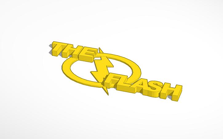 3D design THE FLASH | Tinkercad