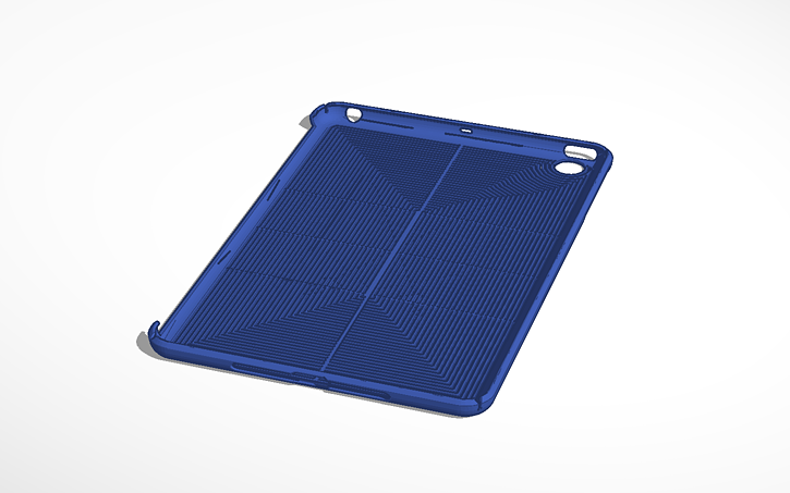 3D design camerons ipad mini case - Tinkercad