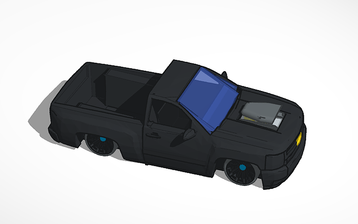 3D design chevi silverado tuning - Tinkercad