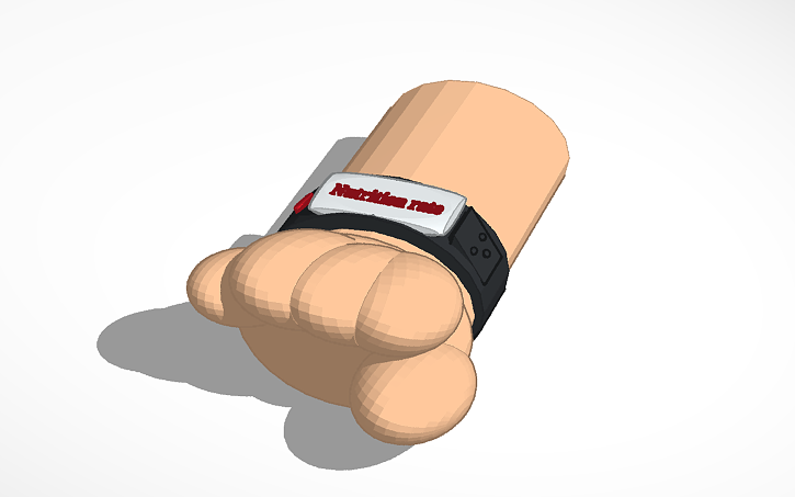 3D design Nutrition Indicator - Tinkercad