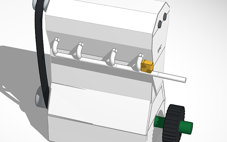 3D design Internal Combustion Engine - Tinkercad