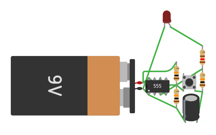 Circuit design toggle switch - Tinkercad