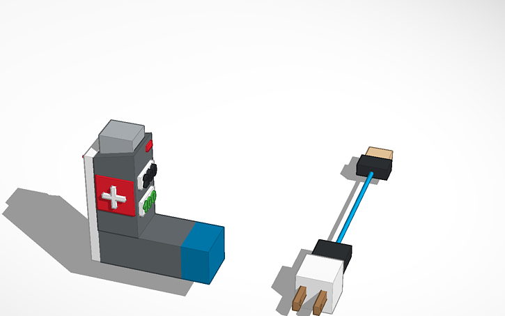 3D design Asthma Inhaler Prototype: HelpER - Tinkercad
