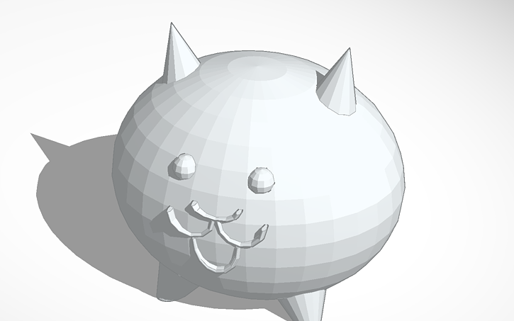 3D design Battle Cat - Tinkercad