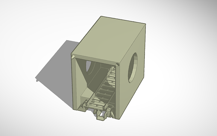 3D design Märklin C-Track storage Box - Tinkercad