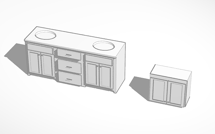 3D design Cabinet - Tinkercad