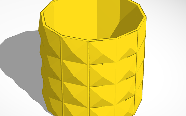 3D design PEN HOLDER - Tinkercad