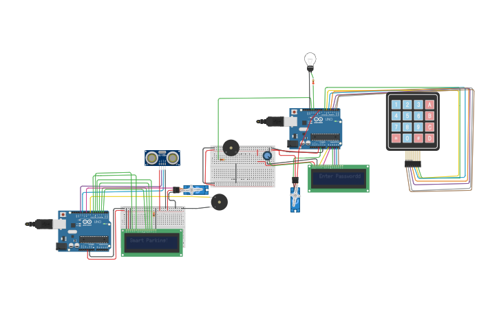 Circuit design PROJT BUCHRA at - Tinkercad