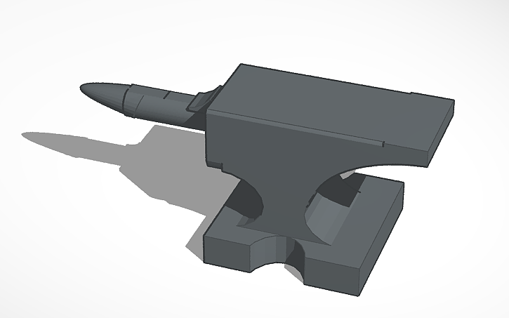 3D design Project Anvil - Tinkercad