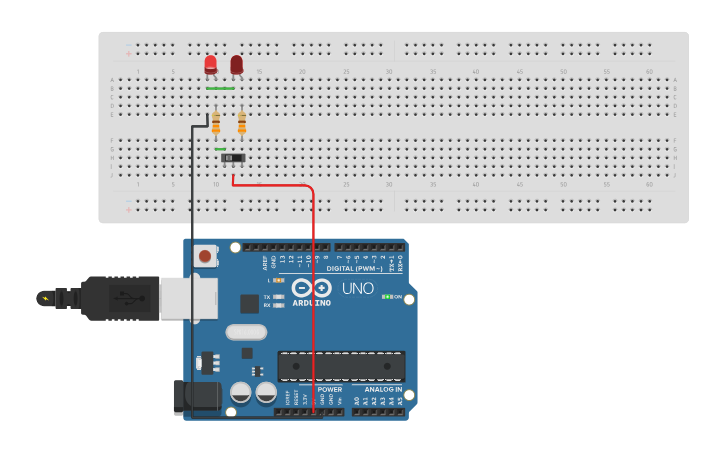 Circuit design Switches - Tinkercad