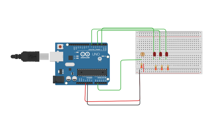 Circuit design E2 - Tinkercad