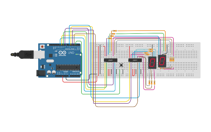 Circuit design RTM 2.B | Tinkercad