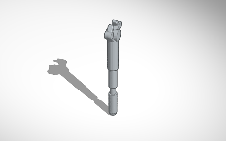 3D design chase paw patrol projectile grappling claw | Tinkercad