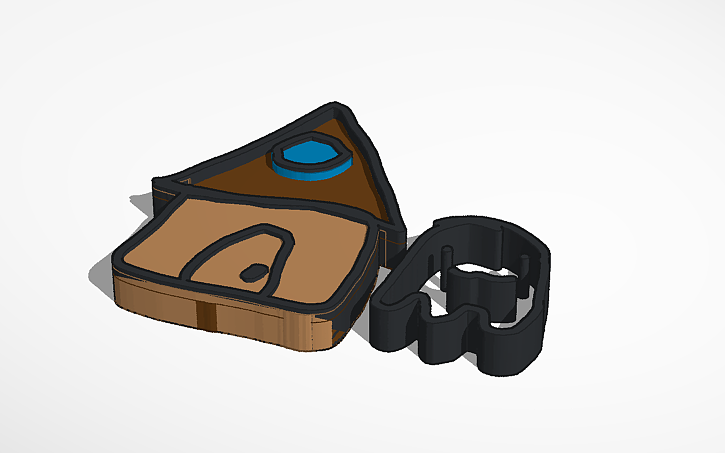 3D design haunted house - Tinkercad